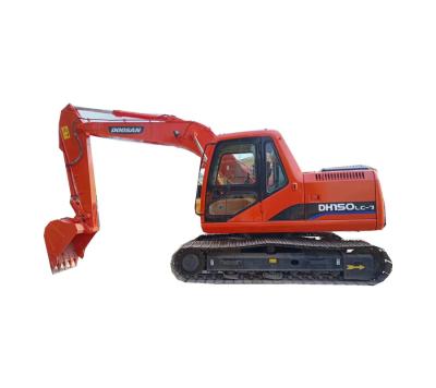 China DH150lc-7 Used Doosan Excavator 15 Tons Hydraulic Crawler Excavator for sale