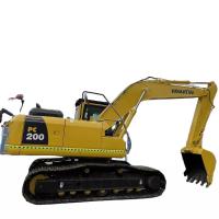 China Pc200-8 Crawler Used Komatsu Excavator 20 Tons Yellow for sale
