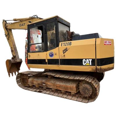 China CAT E120B Used Caterpillar Excavator Digger Road Construction Hydraulic Lifting Carrying for sale