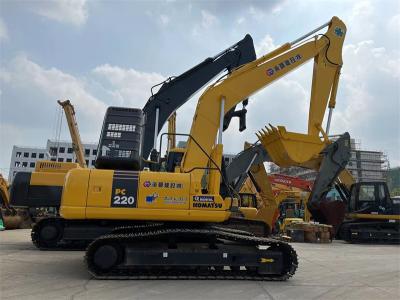China Komatsu PC220 7 Crawler Weight 20 Tons Medium Excavator For Construction for sale