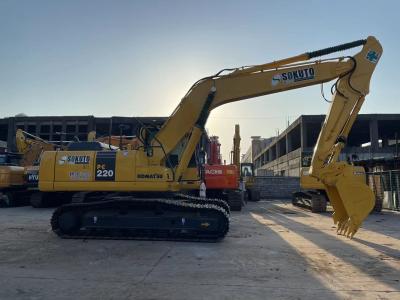 China PC220 8 Used Komatsu Excavator With Quick Hitch And Hydraulic Hammer System. for sale