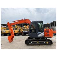China Used Hitachi ZX70 Excavator Zaxis70 Small Digger Earthmoving Red Color for sale