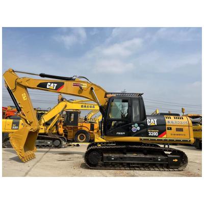 China Powerful  Hydraulic Crawler Second-Hand CAT 320D Excavator 1082 Hours for sale