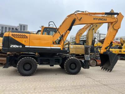 China Hyundai 210W-9 Wheel Excavator Used Excavator Hyundai for sale