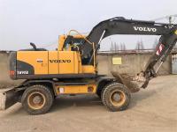 China High Quality Original Used Excavator Volvo 145B Wheel Excavator for sale