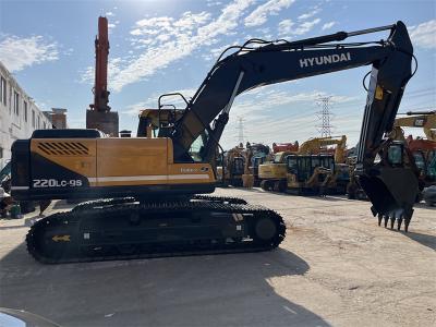 China Used Hyundai 220LC-9S Excavator With 114 KW Engine Power Excellent Condition for sale