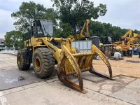 China Used Komatsu WA320-3 Wheel Loader With Grab  Year 2020 for sale