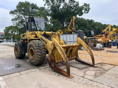 China Used Komatsu WA320-3 Wheel Loader With Grab  Year 2020 for sale