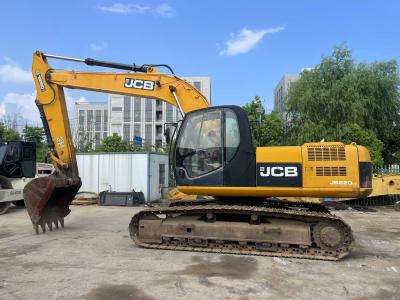 China Used JCB JS220LC Excavator - 22 Ton Hydraulic Machine with 129Kw Engine for sale