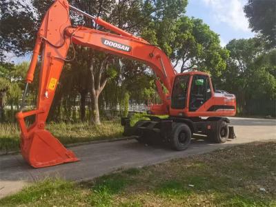 China Used Doosan DH210W-9 Wheel Excavator Second Hand Doosan DH210 wheel digger for sale