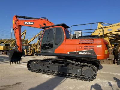 China second hand excavator doosan dx225lca used digger construction machinery for sale