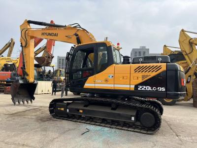 China Used Hyundai 220LC-9S excavator 22 tons medium size excavator for sale