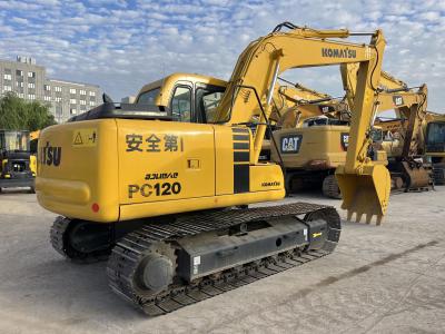 China Used Komatsu PC120-6 Hydraulic Excavator 12 Ton 2015 Model for Construction for sale