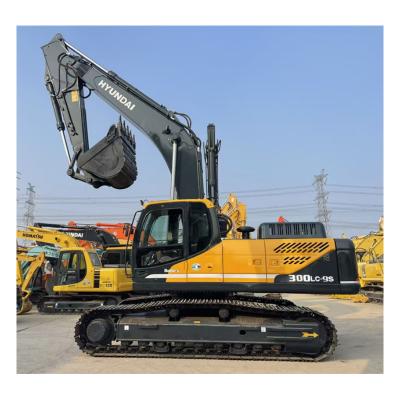 China 30 Ton Used Hyundai R300LC-9S Excavator South Korea Used Hyundai 300 crawler Digger for sale