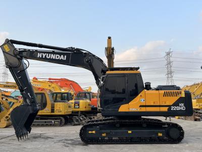 China Used Hyundai Excavator HX220HD Heavy Duty Durable Model With 120kw Power And 1.2 Cubic Meter Bucket Capacity for sale