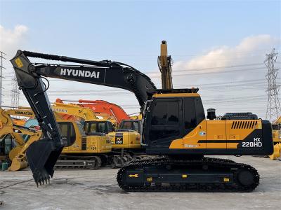 China New model Used Hyundai HX220HD Excavator 22 Ton Used Hyundai 220 Crawler Digger for sale