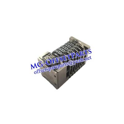 China HD windmill leibinger letterpress numbering machine 6 digit backward for sale