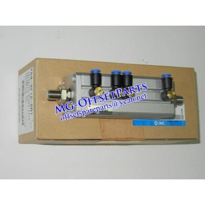 China 7643712201, 764-3712-201, SMC CQSKB25D-W1966-XC10, KOMORI LS-40 MACHINE AIR CYLINDER, KOMORI ORIGINAL NEW PARTS for sale