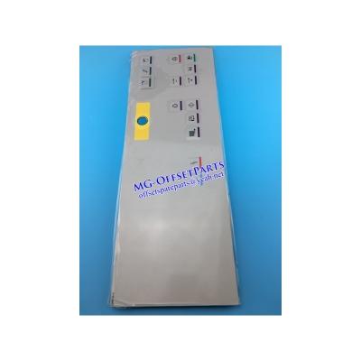 China HD ORIGINAL INSTRUCTION PLATE, 91.146.9220/01, 10.106.5899/02, HD ORIGINAL NEW SPARE PARTS for sale