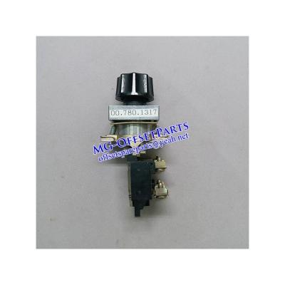China 00.780.1317, HD PUSH BUTTON, HD OFFSET MACHINE SPARE PARTS for sale