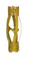 China Yellow Turbolizer Centralizer Bow Spring Casing Accessories API 10D for sale