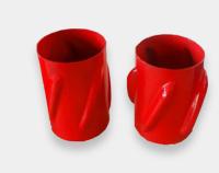 China Red Oilfield Composite Centralizer 109 Series Well Casing Centralizers for sale