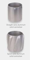 China Aluminum Centralizer Casing Accessories Solid Centralizer Straight Or Spiral Blade for sale