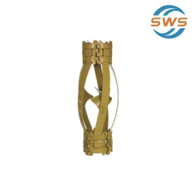 China Oilfield Cement Tools Hinged Non Weld Bow Spring Casing Centralizer Rigid Casing Centralizer for sale