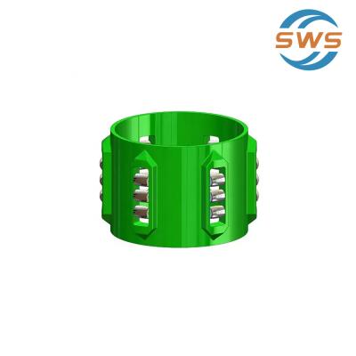 China Oilfield Drilling Spiral Vane Steel Solid Rigid Roller Centralizer for sale