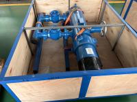 China 9-5/8'' API Casing LTC BTC Buckle connected 35Mpa Working Pressure Single Plug Cementing Head With Wooden Packing 635KG for sale