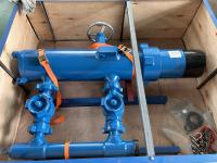 China 12-3/4'' API Casing LTC BTC Buckle connected 35Mpa Working Pressure Double Plug Cementing Head With Wooden Packing 760KG for sale