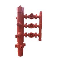 China 7'' API Casing LTC BTC Buckle connected 35Mpa Working Pressure 54Mpa Test Pressure Double Plug Cementing Head for sale