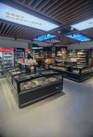 China Auto Defrost Commercial Combined Display Chest Freezer for sale