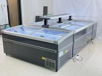 China Sliding Lid Direct Cooling Combined Display Chest Freezer for sale