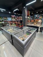 China Sliding Lid Direct Cooling Combined Display Chest Freezer for sale