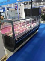China Commercial Right Angle Deli Display Chiller for sale
