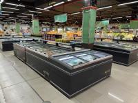 China Modular Supermarket Island Freezer for sale