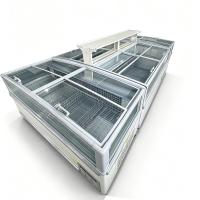 China Auto Defrost Commercial Combined Display Chest Freezer for sale