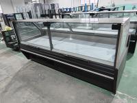 China Commercial Right Angle Deli Display Chiller for sale