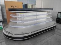 China Island Refrigerated Open Showcase Chiller for sale