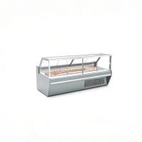China Commercial Right Angle Deli Display Chiller for sale