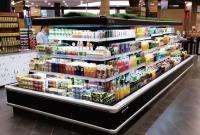 China Commercial Small Island Refrigerated Display Cabinet for sale