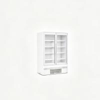 China Commercial 2 Glass Door Refrigerated Cabinet for sale
