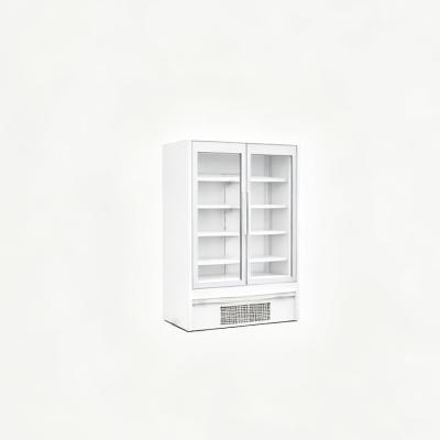 China Commercial 2 Glass Door Refrigerated Cabinet for sale
