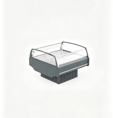 China Single-Side Cut Fruit Display Chiller for sale