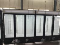 China Glass Door Vertical Glass Door Freezer Offering 220240V5060Hz Voltage Ensuring Operation and Enhanced Product Preservation for sale