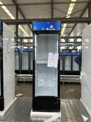China Adjustable Shelves Upright Display Freezer Including Auto defrost and Temperature Range Minus 18 to Minus 22 Degrees Celsius for Merchandising for sale