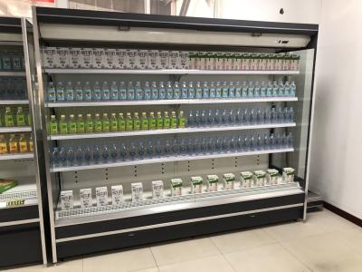 China Compressor Copeland R290 Open Display Chiller Featuring Digital Thermostat Temperature Control Refrigeration Equipment Ideal for Retail for sale