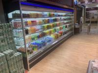 China Temperaturerange -2°C To 8°C Multideck Open Display Chiller Featuring Aluminum Interior Material and Powersupply 220V 50Hz Or 110V 60Hz for Retail Cooling for sale