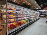 China Temperature Range Minus 2 To 8 Celsius Open Front Multideck Chiller Including Adjustable Glass Or Wire Shelves Designed For Retail Food Display. for sale